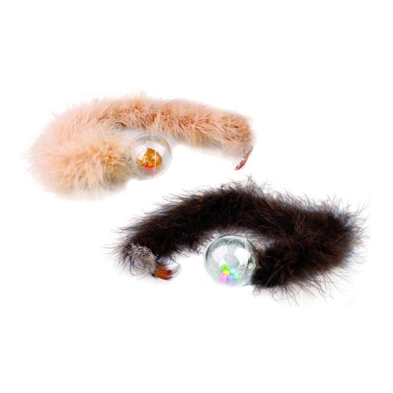 Plumeau à plumes pour chat Dansant - Flamingo