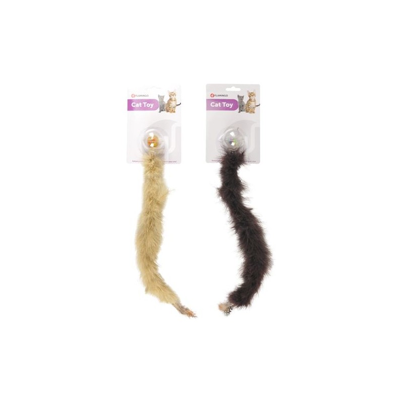 Plumeau à plumes pour chat Dansant - Flamingo